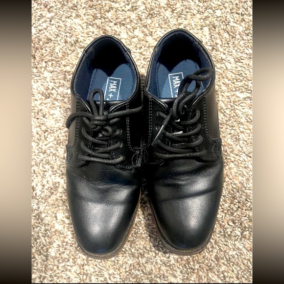 Max + Jake | Shoes | Boys Black Oxford Dress Shoes Size | Poshmark